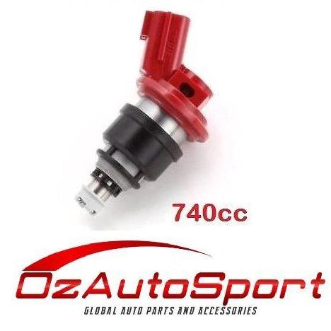 Genuine 740cc fuel injector RR544 for Nismo Silvia Skyline S13 S14 S15 – ozautosport