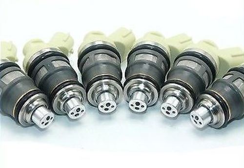 6 x 540cc FUEL INJECTORS for TOYOTA SUPRA JZA80 2JZGTE 2JZ SIDE FEED D ...