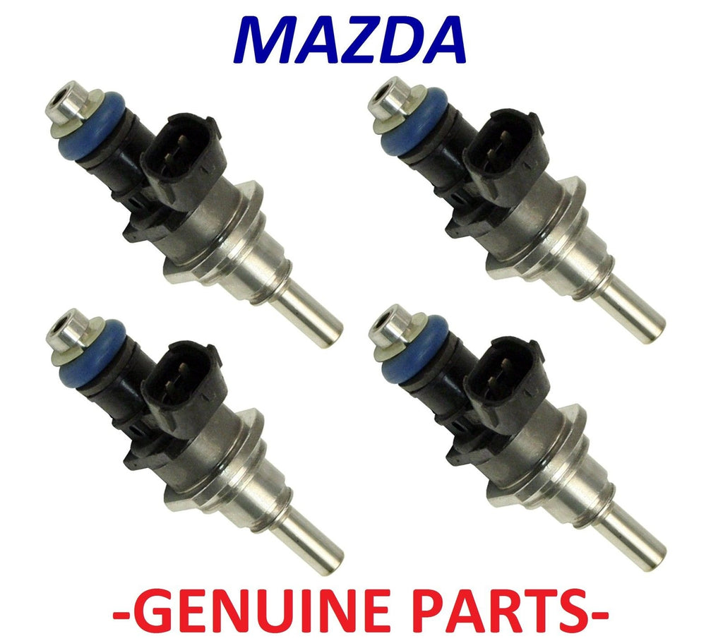 4 FUEL INJECTORS for MAZDA 3 BK MAZDA 6 MAZDA CX7 L3 2.3L DOHC TURBO I ...