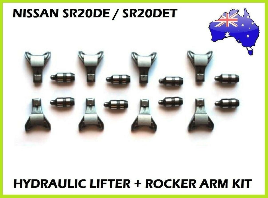 HYDRAULIC LIFTER HLA and Rocker Arm KIT for Nissan S13 S14 N14 SR20 SR ...