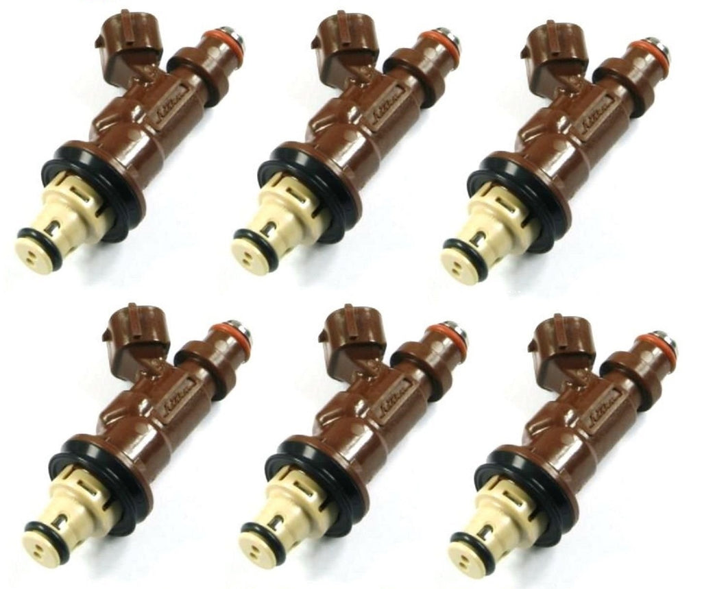 6 x FUEL INJECTORS for TOYOTA HILUX LANDCRUISER PRADO 4RUNNER 5VZFE 3 ...