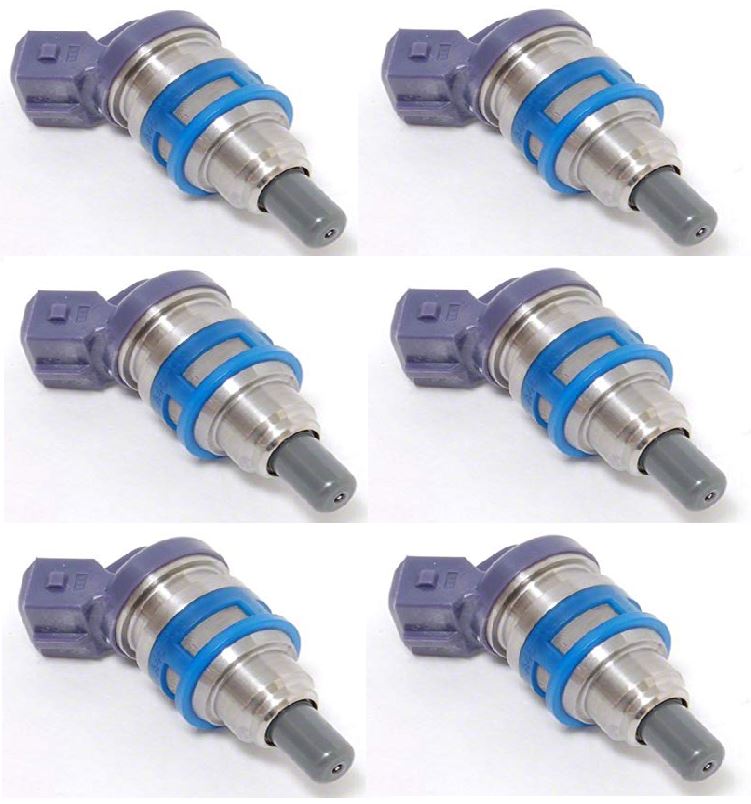 6 x High Flow Injectors for NISMO FAIRLADY Z Z32 / CZ32 VG30DETT 16600 ...
