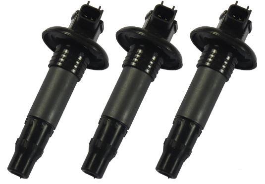 3 x IGNITION COIL 1297004410 129700-4410 For SeaDoo GTX RXP RXT GTI 4 ...