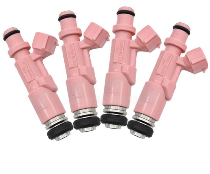 4 FUEL INJECTORS for TOYOTA LANDCRUISER PRADO RZJ120 3RZFE 2.7L 03-04 ...