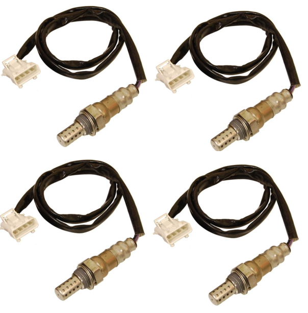 4 x O2 sensors for Citroen C6 XFV Pre-Cat & Post-Cat Oxygen EGO Lambda ...