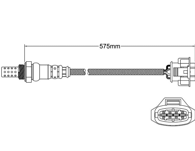 O2 sensor for Holden XC Barina 1.4L Z14XEP BW Pre-CAT Oxygen Sensor ...