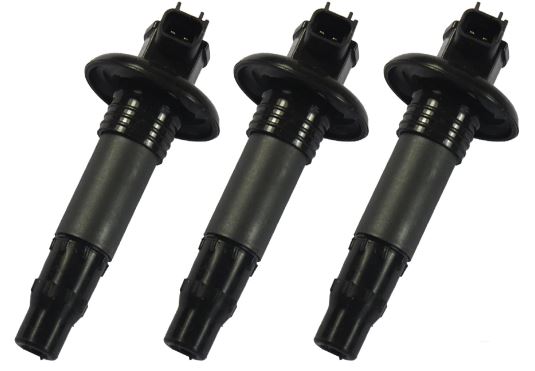 3 x IGNITION COIL 420664020 296000307 For Sea-Doo GTX RXP RXT GTI 4-TE ...