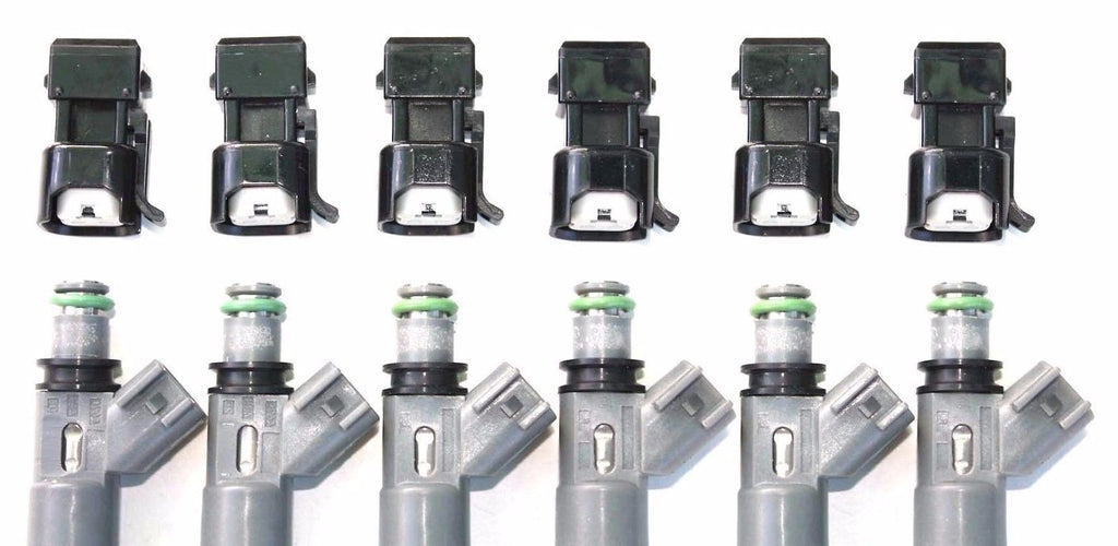 6 x 2000cc Fuel Injectors for Nissan Skyline R32 R33 R34 GTR RB26DETT ...