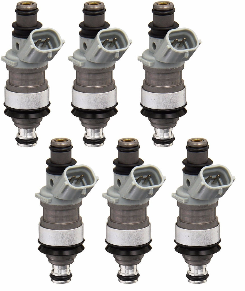 6 x FUEL INJECTORS for TOYOTA HILUX LANDCRUISER PRADO 4RUNNER 5VZFE 3 ...