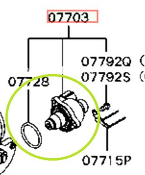 Idle Air Control Valve For Mitsubishi Lancer ES 2.0 CS6A 2002-2006 ISC ...