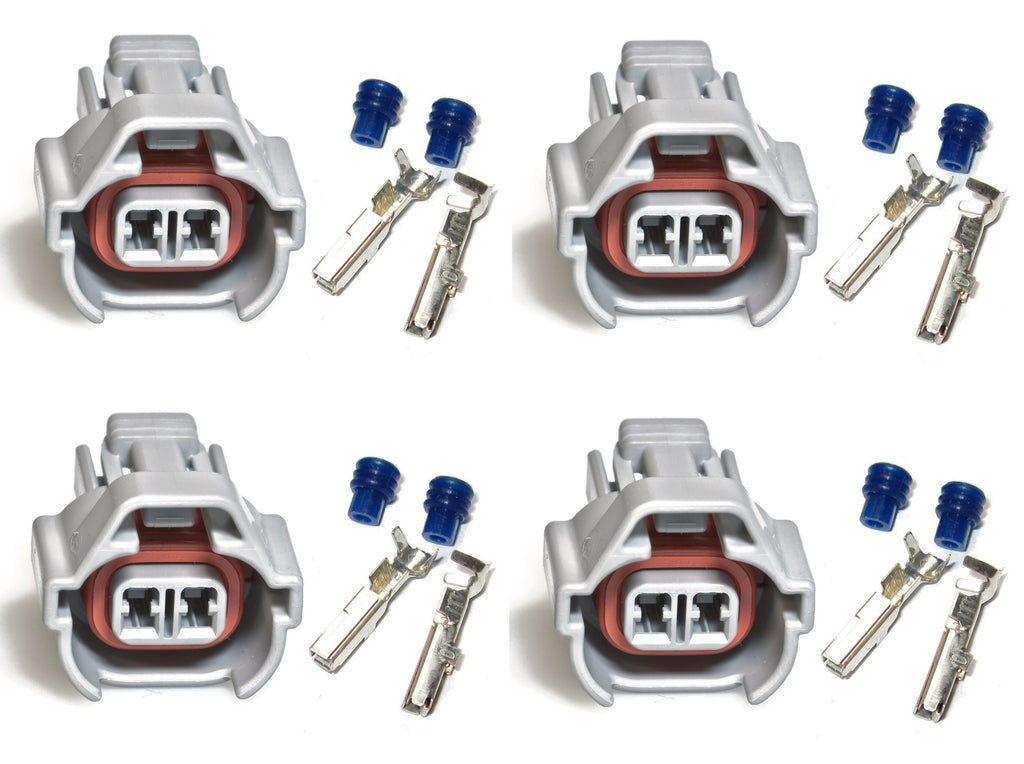 4 x Hi High Key Injector Plug for Injector Connector - EFI suit SARD J ...