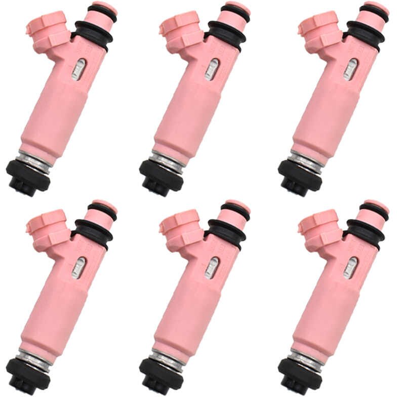 6 x FUEL INJECTORS for MITSUBISHI shogun sport 6G72 3.0 v6 K96W ...