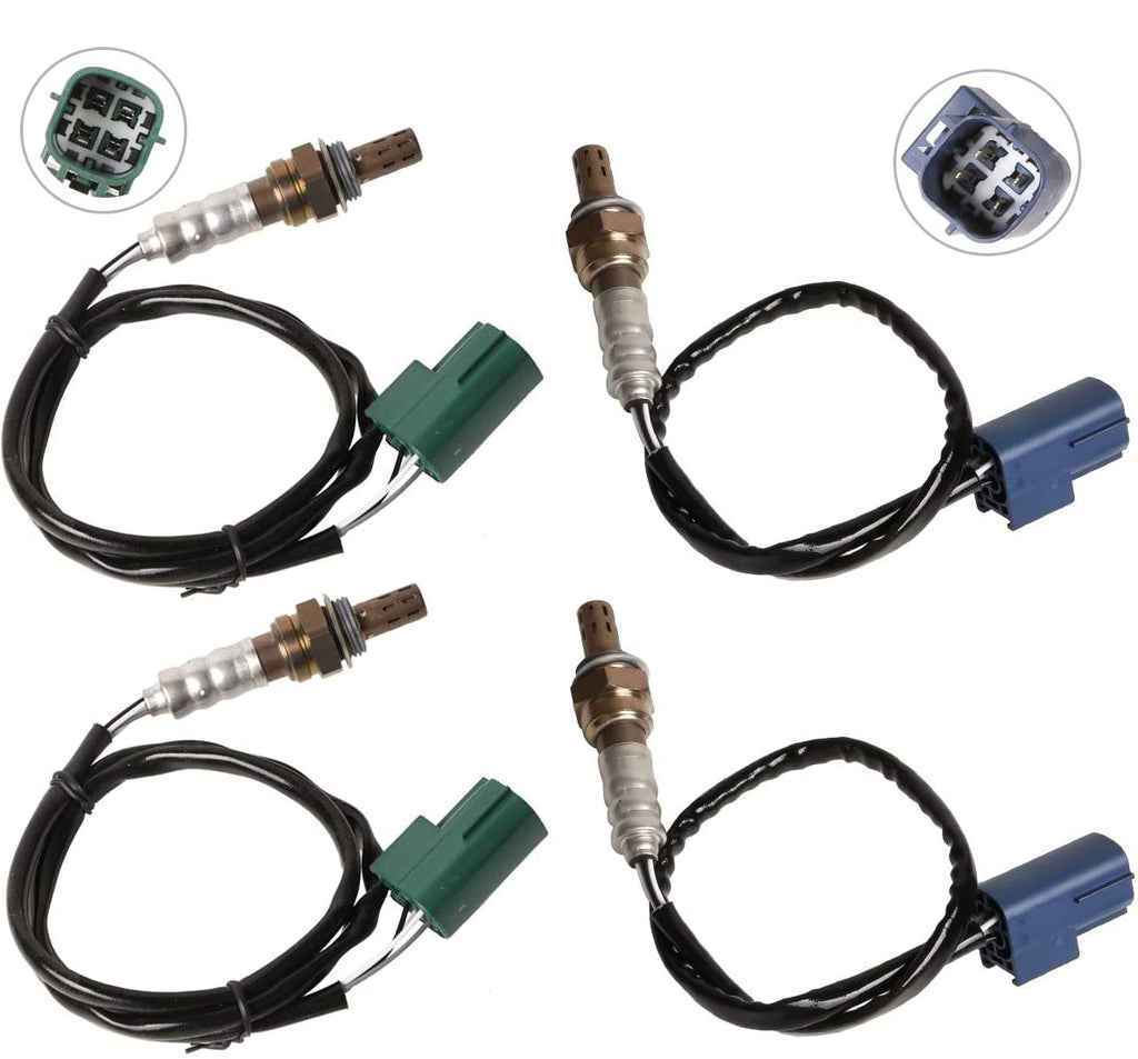 4 x Oxygen Sensors O2 For Nissan Patrol Y61 4.8L TB48DE - FULL VEHICLE ...