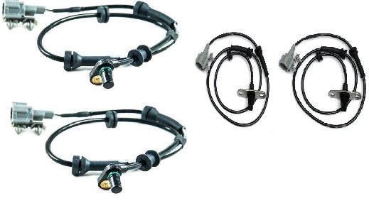 ABS / Wheel Speed Sensor Front & Rear Vehicle Kit for Nissan Navara D4 ...