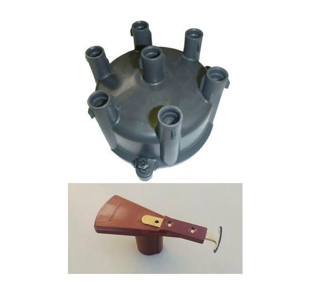 DISTRIBUTOR CAP & ROTOR BUTTON FITS TOYOTA LANDCRUISER FZJ80 4.5L 1FZF ...