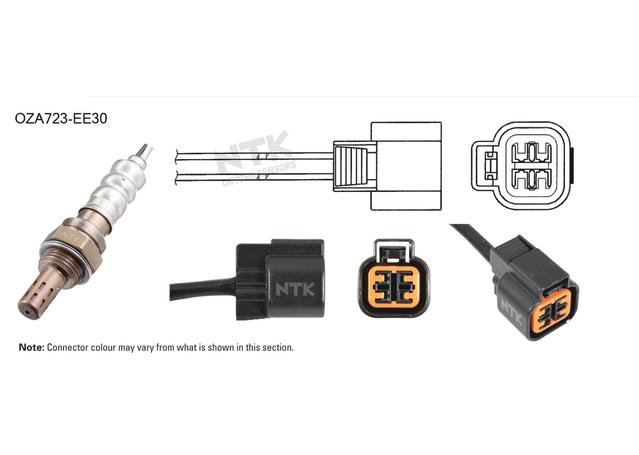 Genuine NTK Post-Cat o2 Oxygen sensor for Kia Sportage 2006 - 2009 2.0 ...