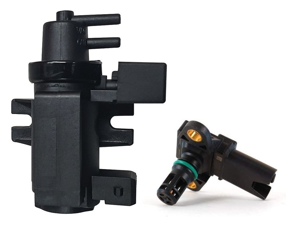 Boost Solenoid Valve + MAP sensor for BMW 3 Series E90 E91 E92 E93 335 ...
